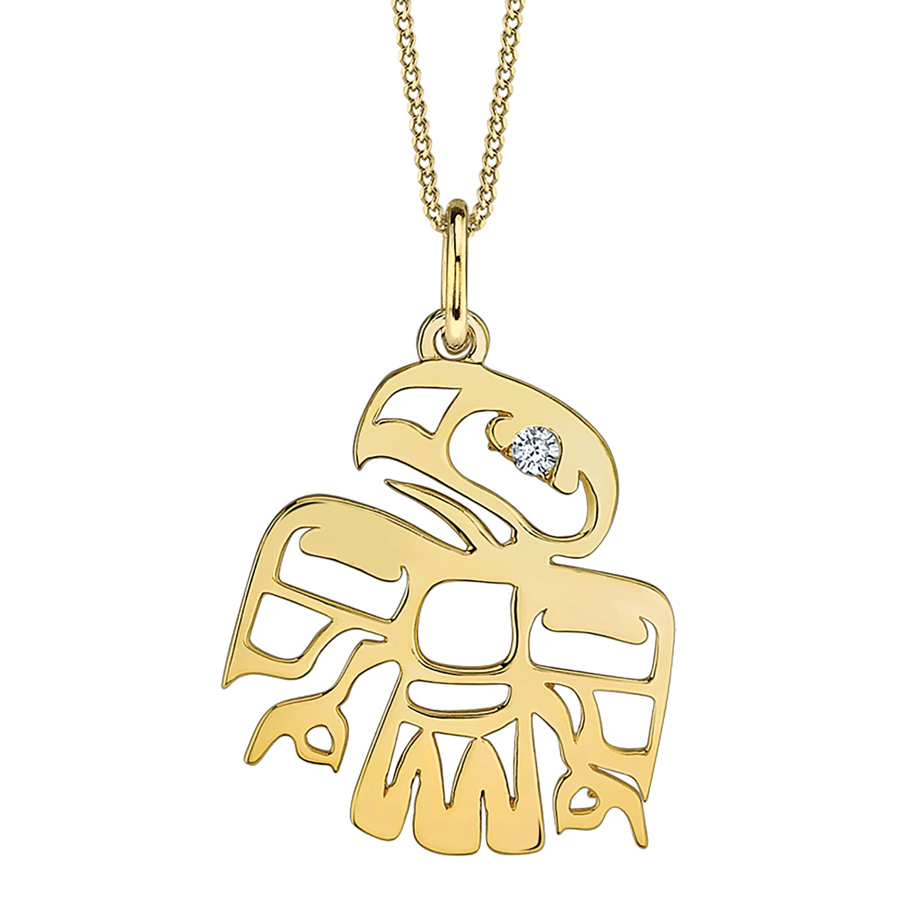 Eagle Canadian Diamond Pendant – Forever Jewellery Canada