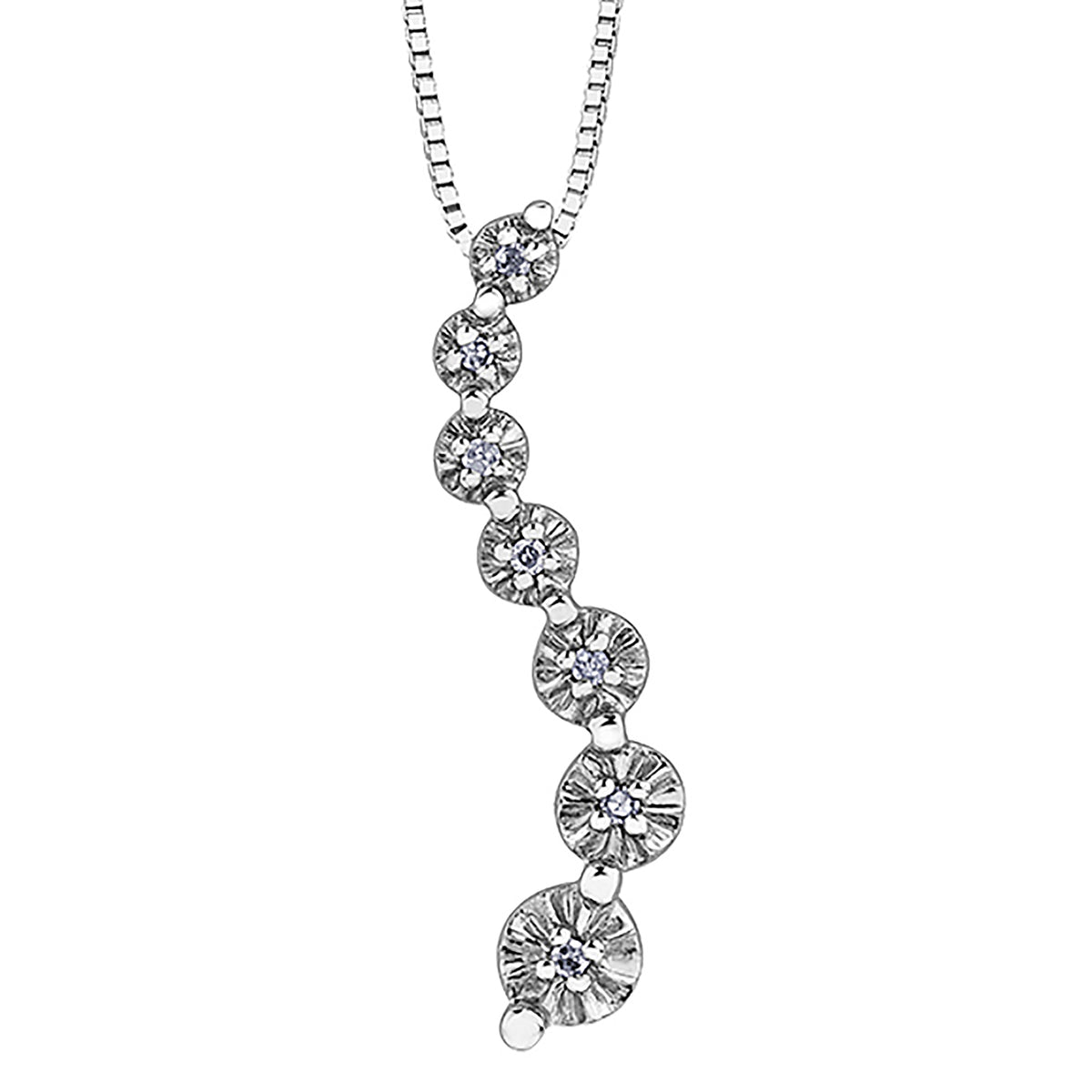 Journey Diamond Pendant – Forever Jewellery Canada